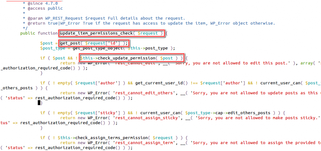 Wordpress Rest Api Vulnerability Vulnerability 4805